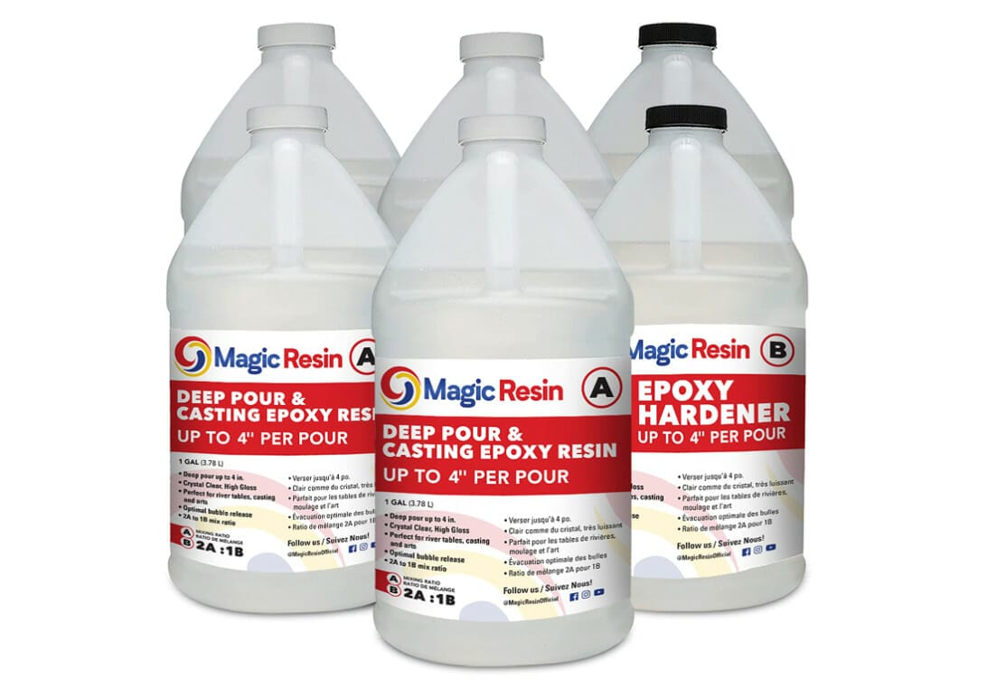 Magic Resin 4" Deep Pour Epoxy Review